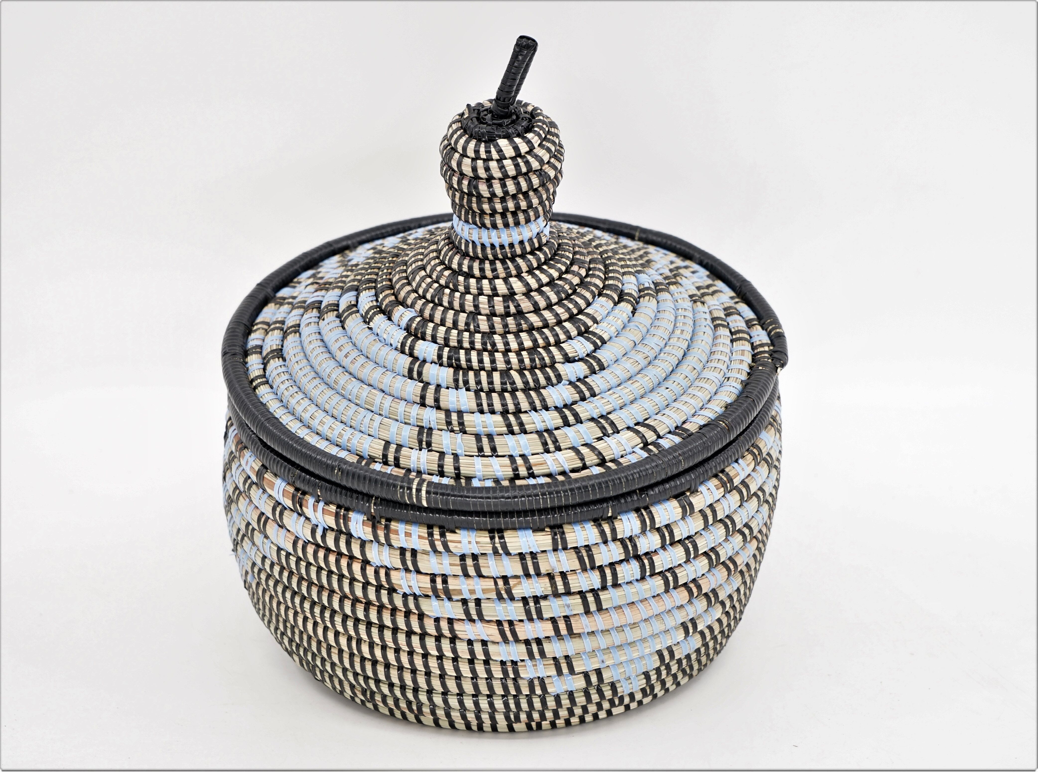 Buy wholesale Set of 3 nesting boxes - thiapou édouard black/blue