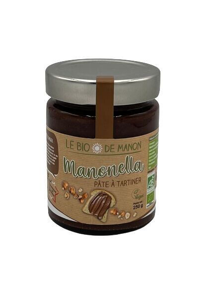 Achat Manonella - Pâte à tartiner Bio - 250g en gros