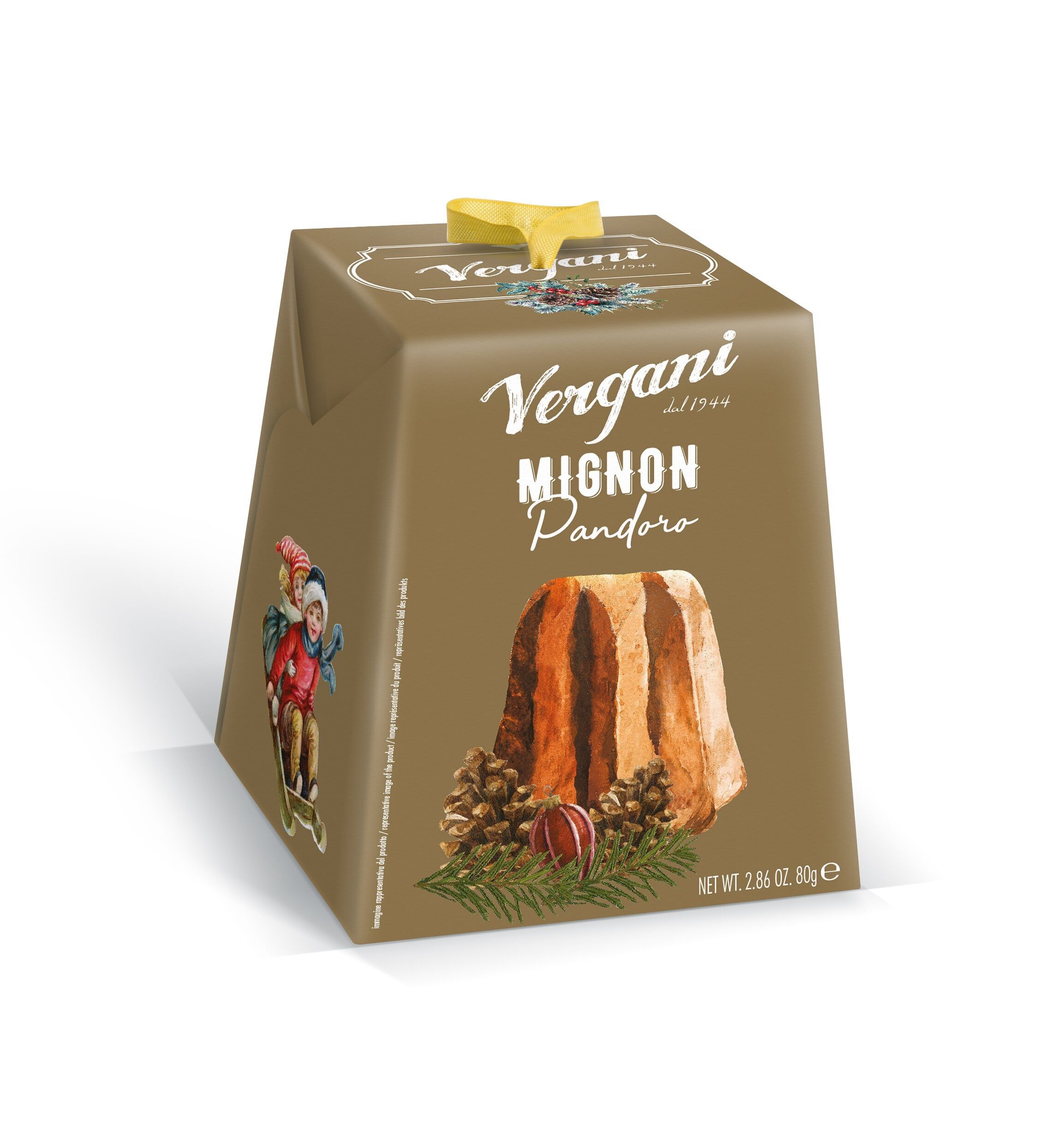 Achat Mini Pandoro Traditionnel 80g en gros