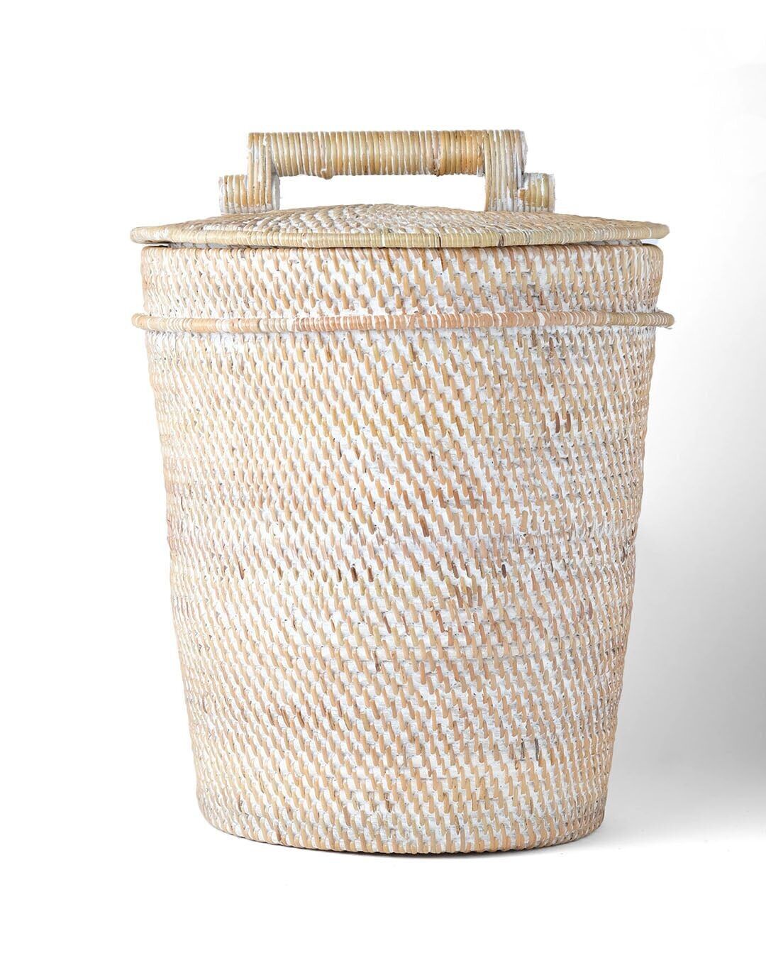 Kaufen Sie Dekorativer Korb aus 100 % natürlichem Java-Rattan mit ...