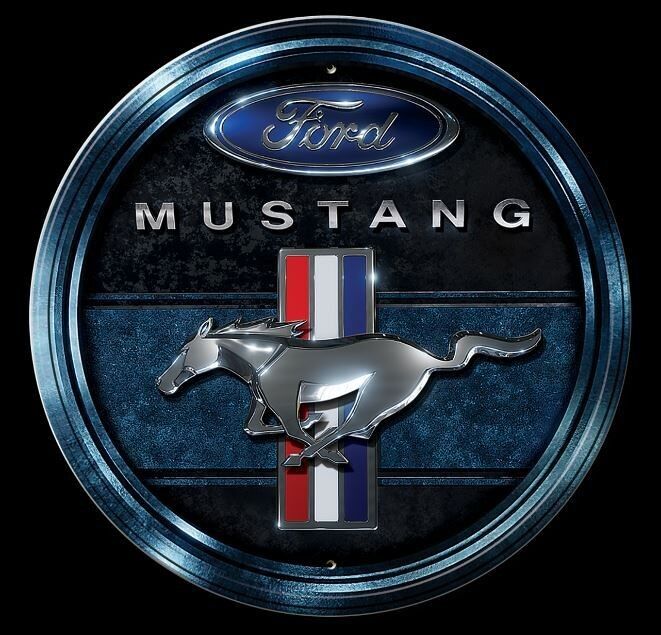 Compra FORD Mustang - Ronda de signos de Blue Pony US al por mayor