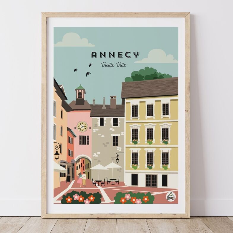 Buy wholesale ANNECY Poster - Old Town