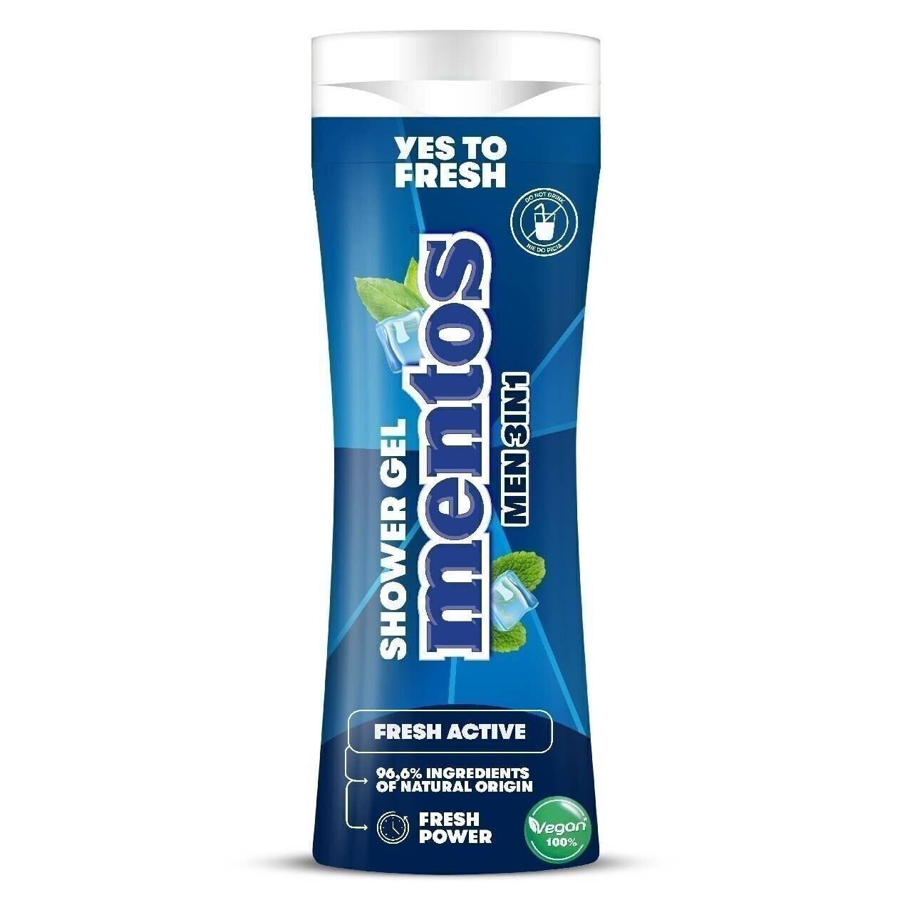 Buy wholesale 3 in 1 shower gel with fresh active ingredients Mentos ...