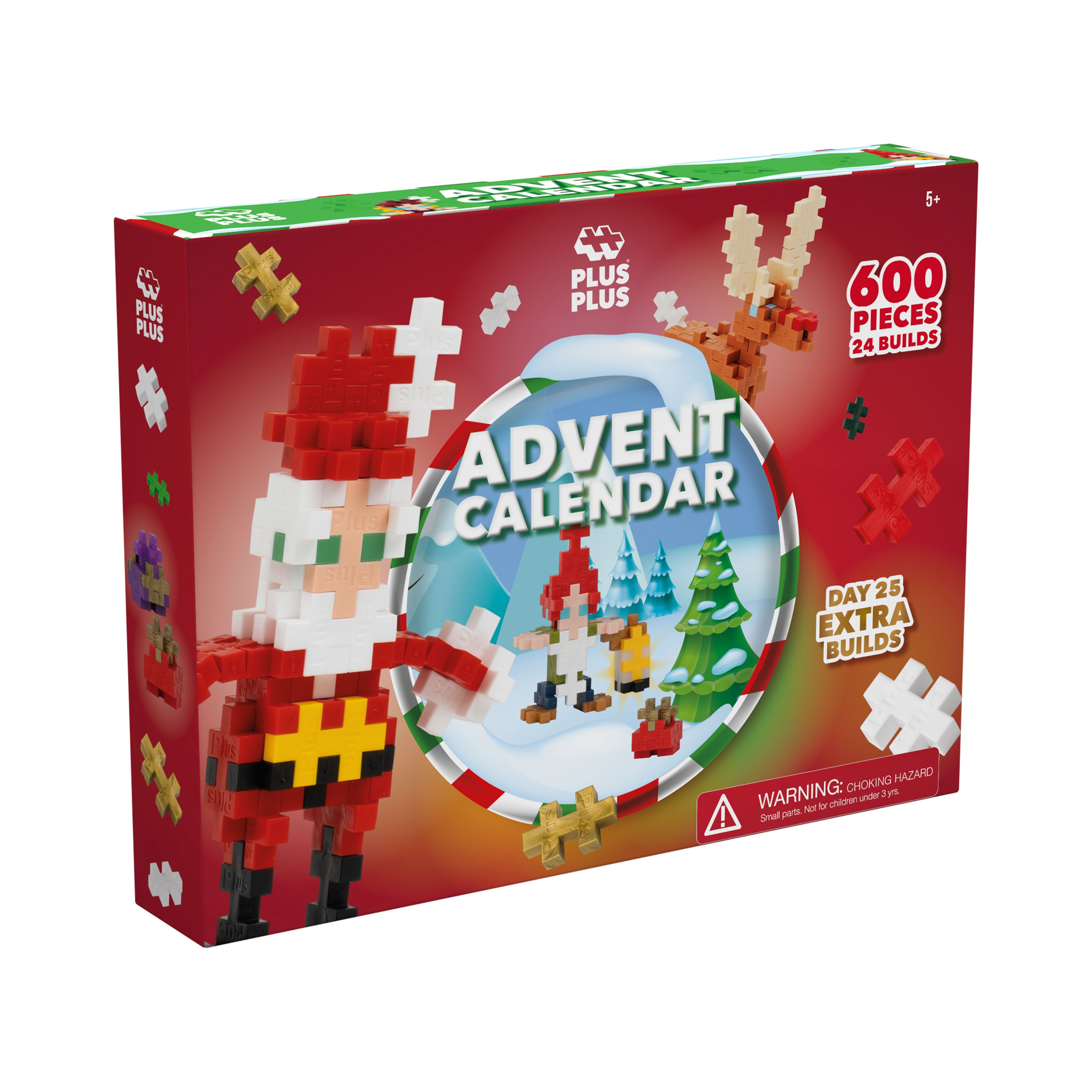 Buy wholesale Advent Calendar Building Set - PLUS PLUS