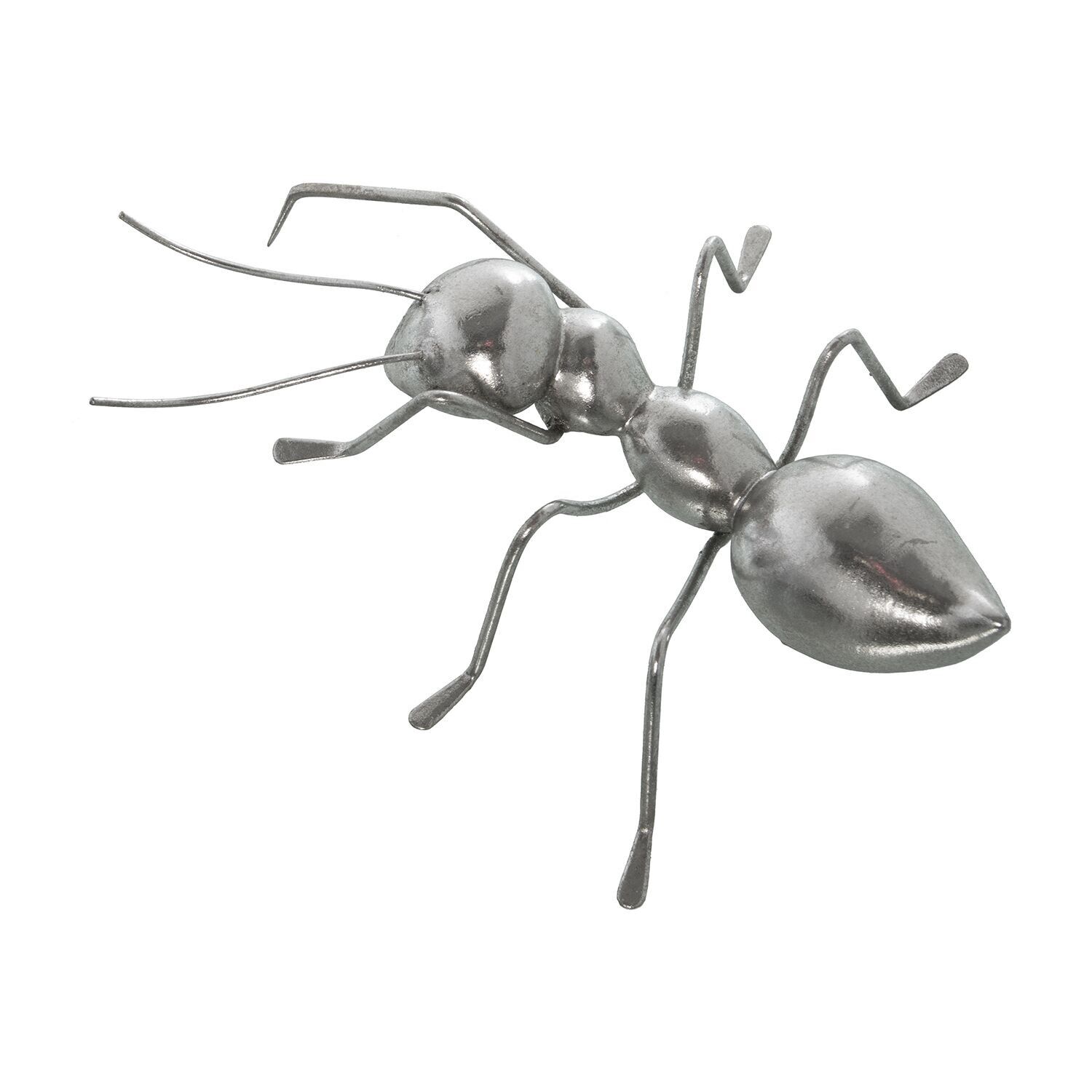 Buy wholesale SILVER RESIN ANT FIGUREC/METAL LEGS 22X17X7CM ST49231