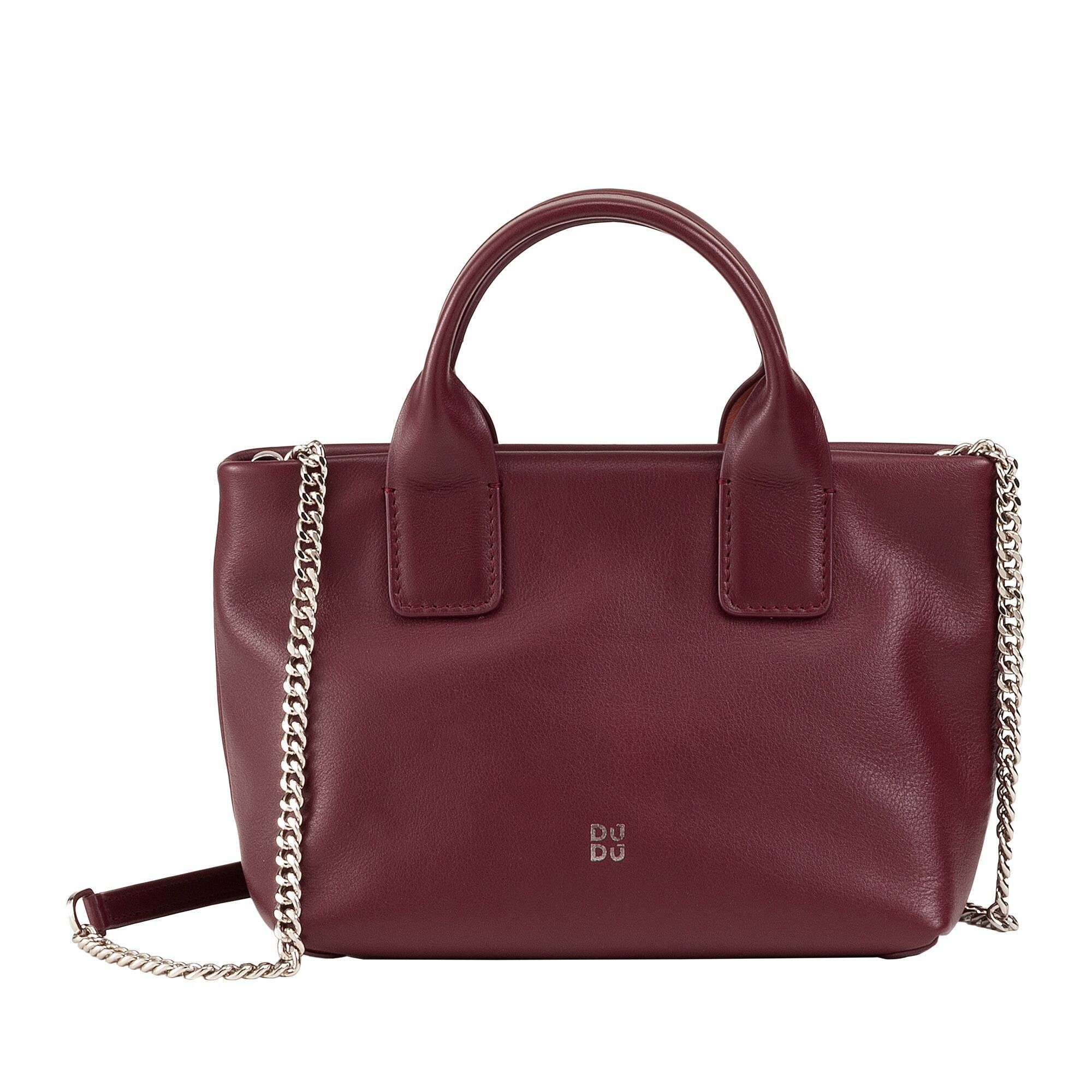 Buy wholesale DUDU Women's leather shoulder evening bag burgundy