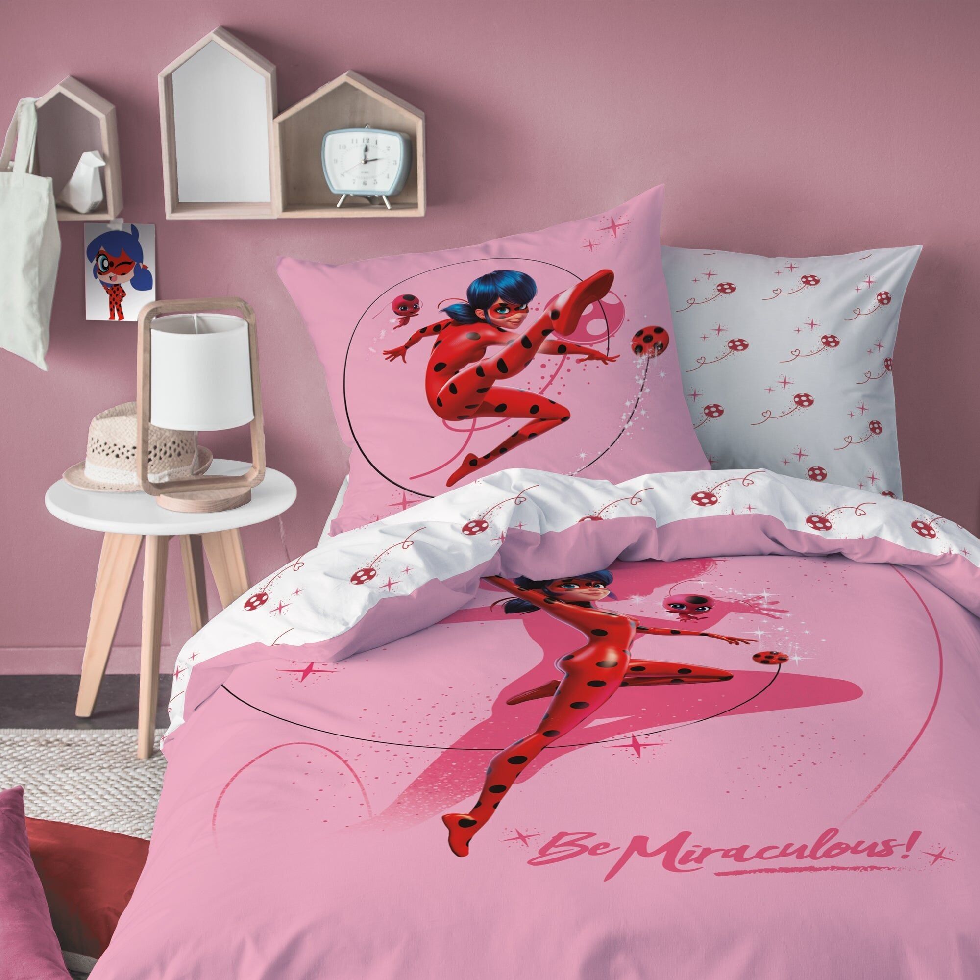 Buy wholesale Miraculous Ladybug Shadow Bedding Set