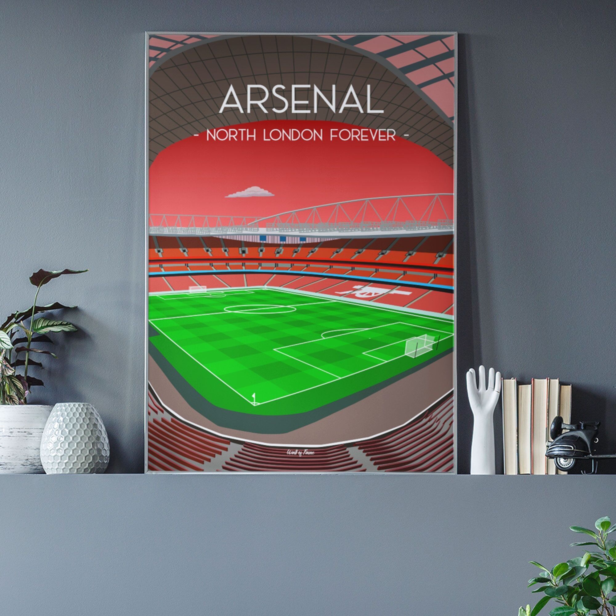 Buy wholesale Arsenal Football Stadium Poster - Emirates Stadium