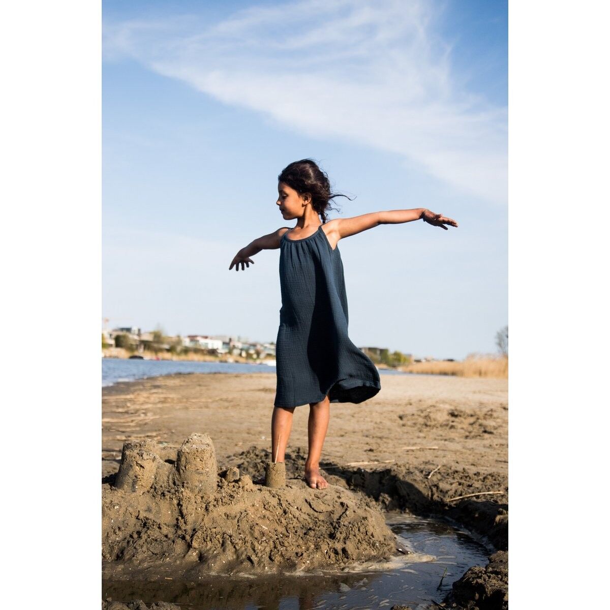 Achat Robe d'été marine 2 en gros