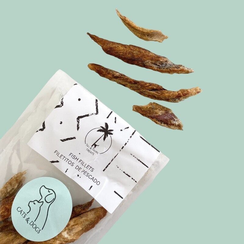 Buy wholesale FISH FILLETS - Natural dehydrated snack for dogs and cats