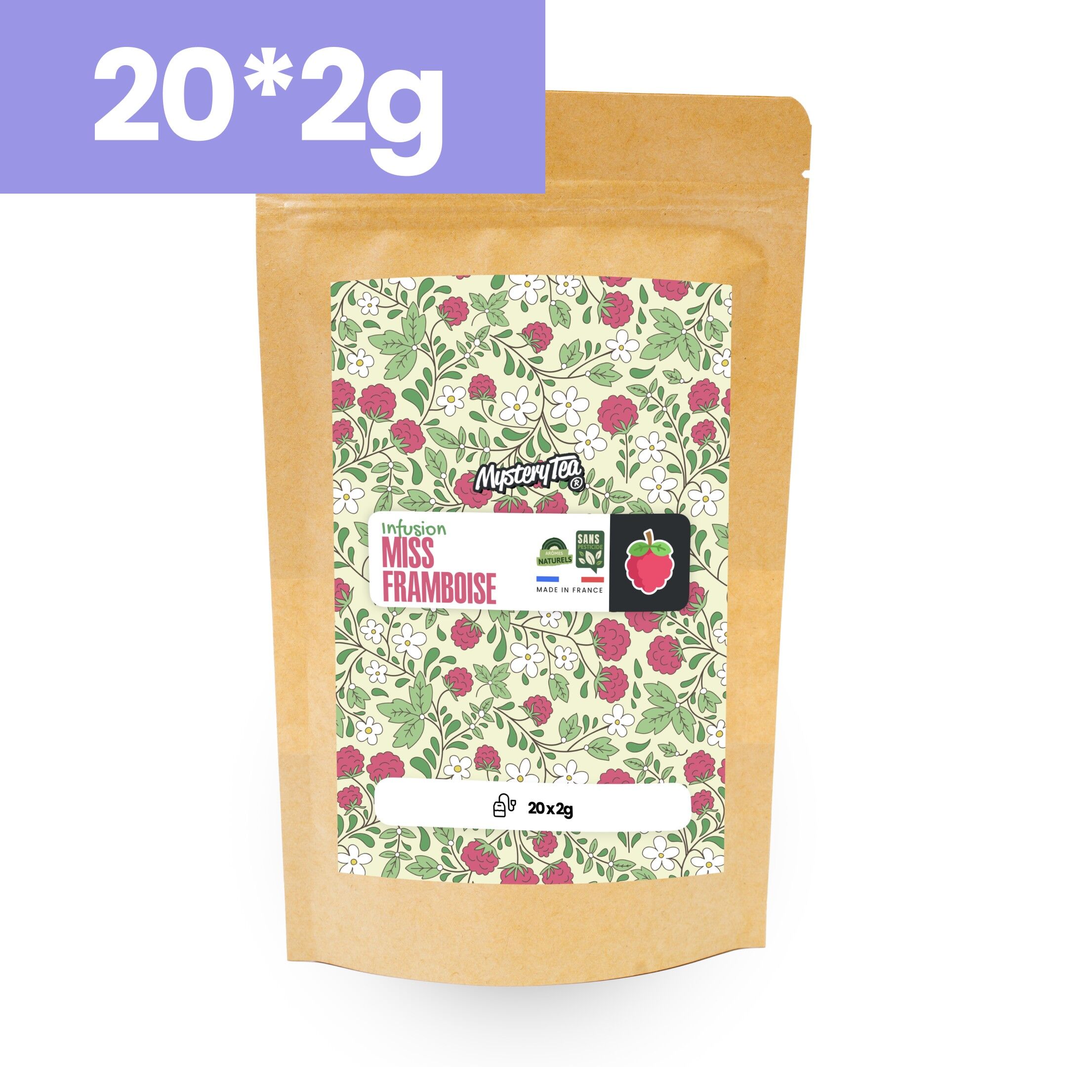 Achat Miss Framboise (Infusion Framboise Citron Vert) en gros