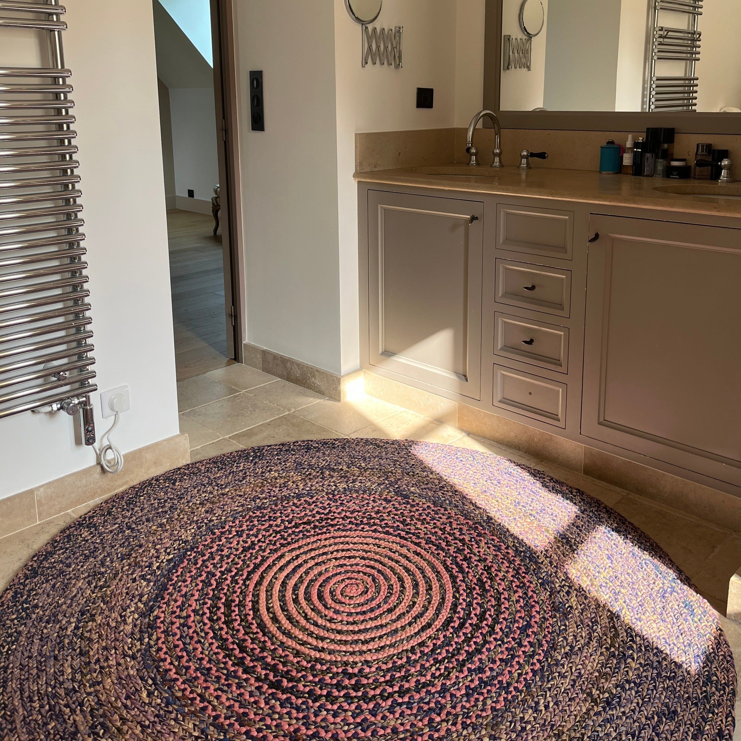 Buy wholesale Round raffia rug - diam.1.70m - Marie