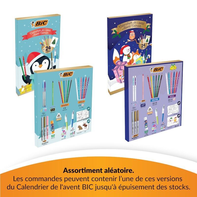 Kaufen Sie Der BIC-Adventskalender (24 Schreibprodukte) zu ...