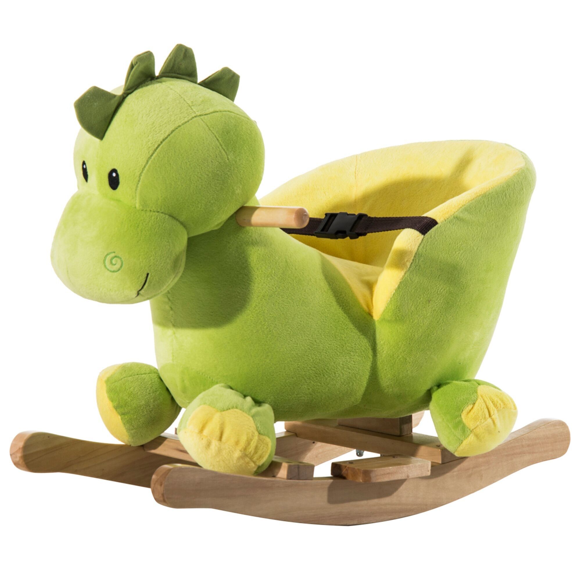 Buy wholesale HOMCOM Dinosaur Rocking Toy Seat Belt Sound Effect 32 ...