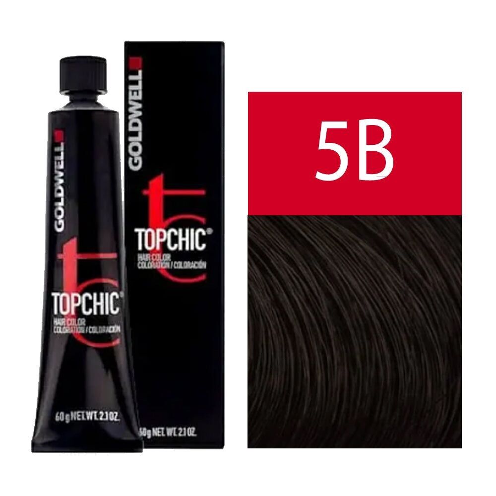 Buy wholesale GOLDWELL 5B Topchic Tube 60ml x 60 pcs in BOX