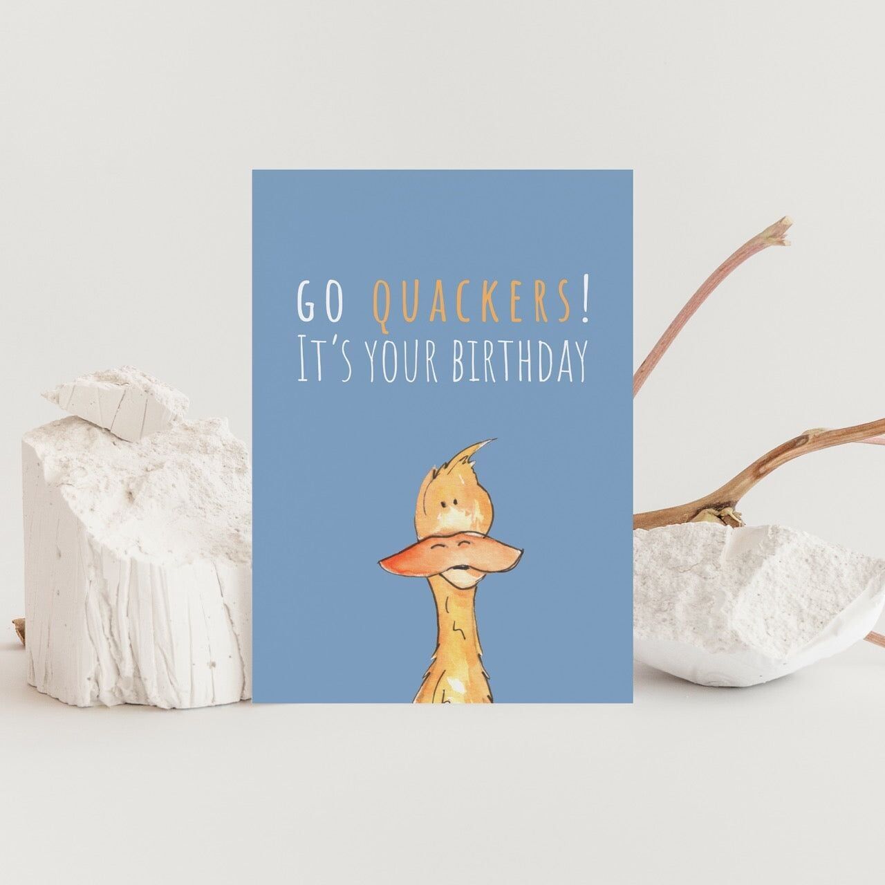 Buy wholesale Go Quackers, It's your birthday card