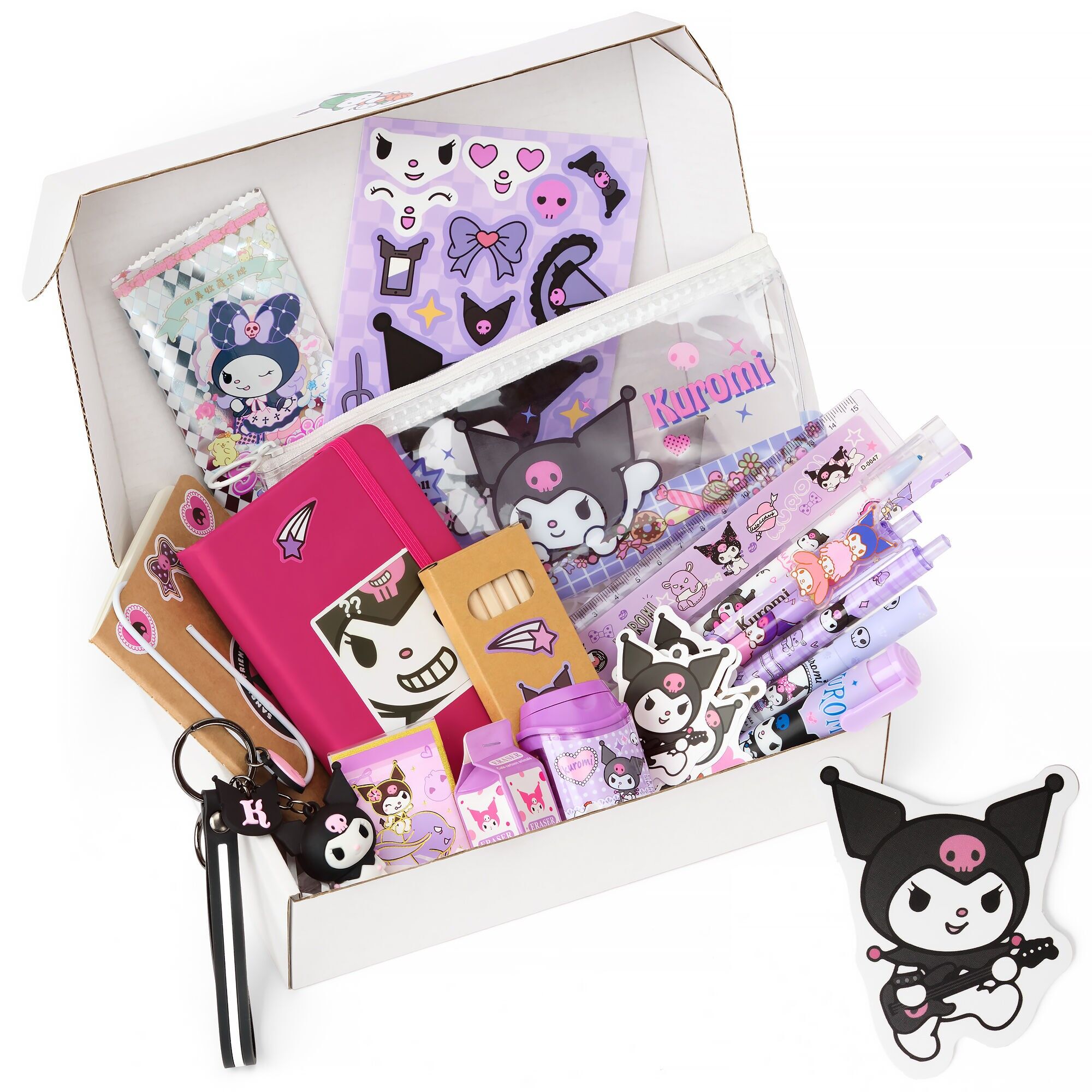 Achat BOÎTE SURPRISE KUROMI PAPETERIE - SANRIO - CADEAU KAWAII en gros
