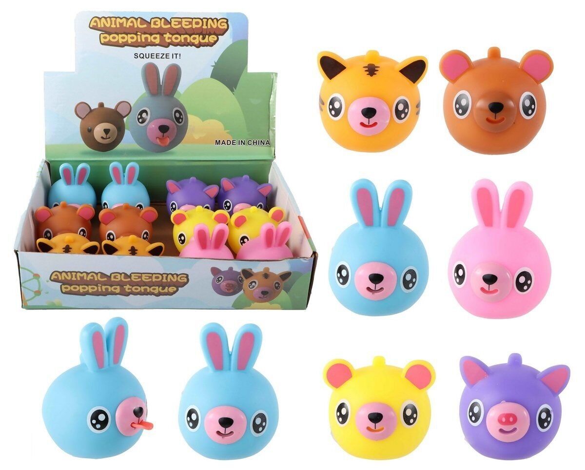 Buy wholesale Squeeze animals 6 cm 33 grams, 6 assorted 12 pieces in ...