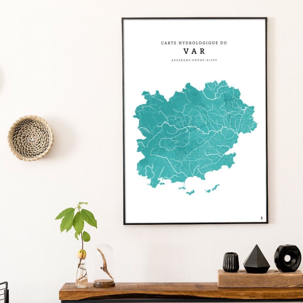 Buy wholesale Hydrological Map of Var