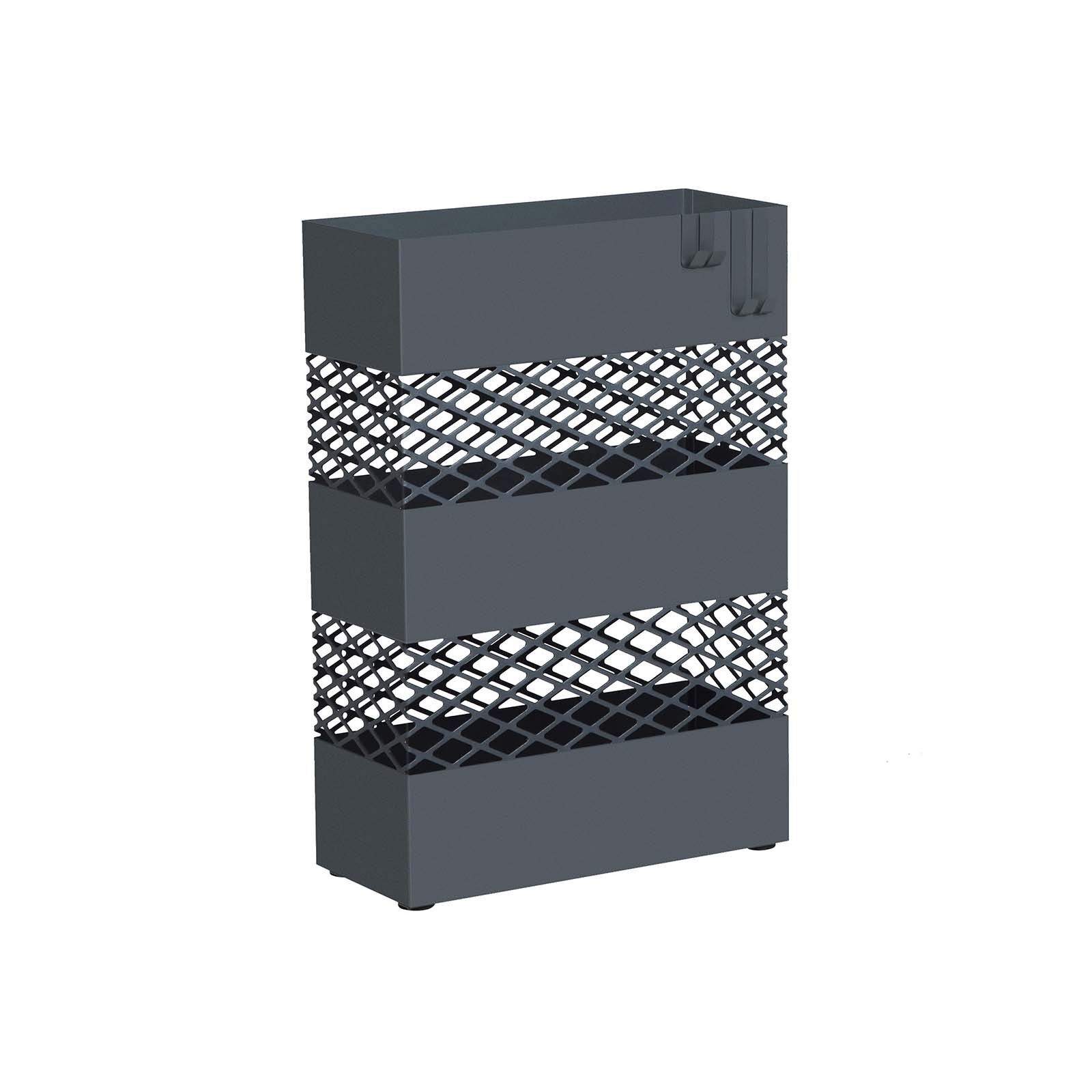 Buy wholesale Umbrella stand with 4 hooks anthracite