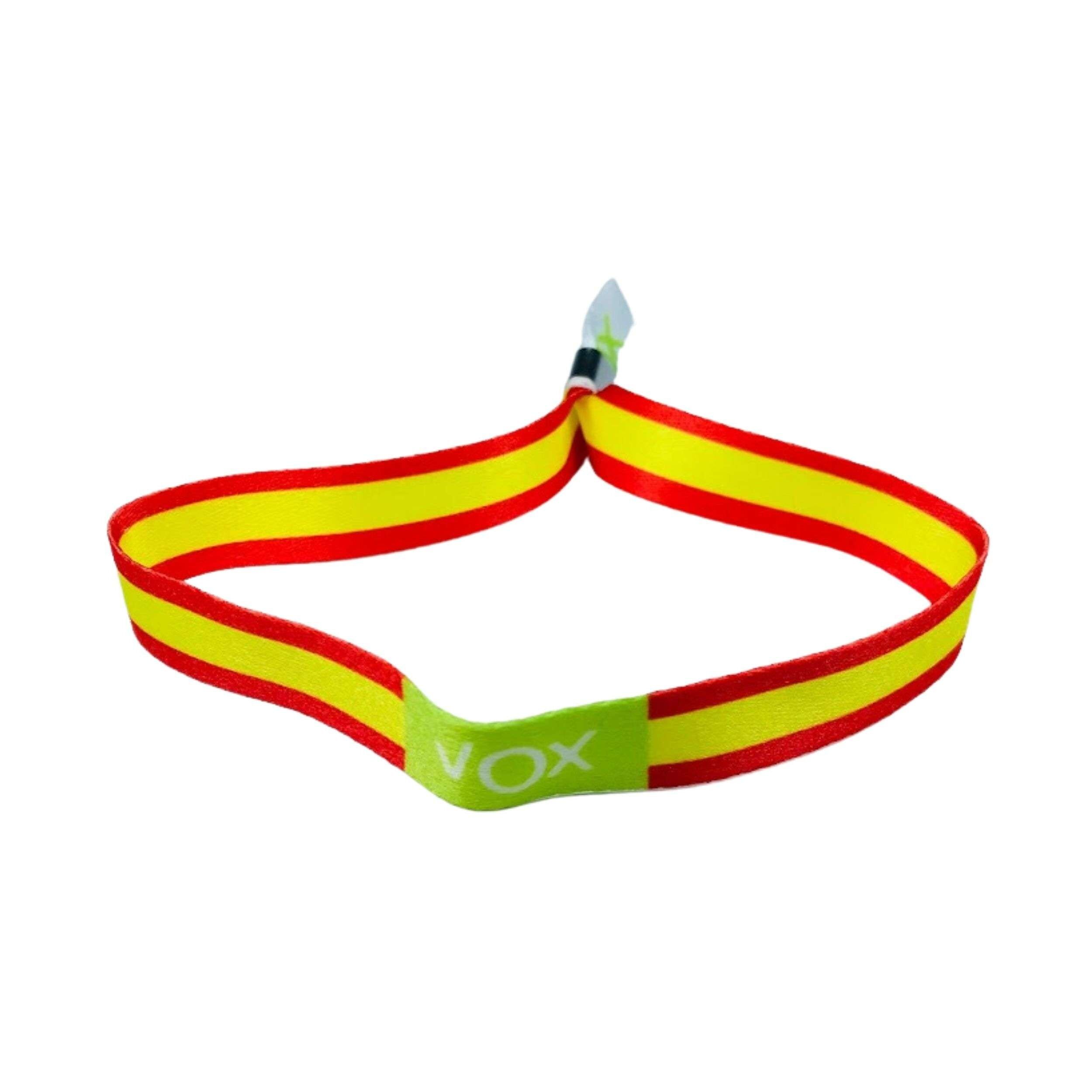 Buy wholesale Bracelet - Vox Spanish Flag - P173