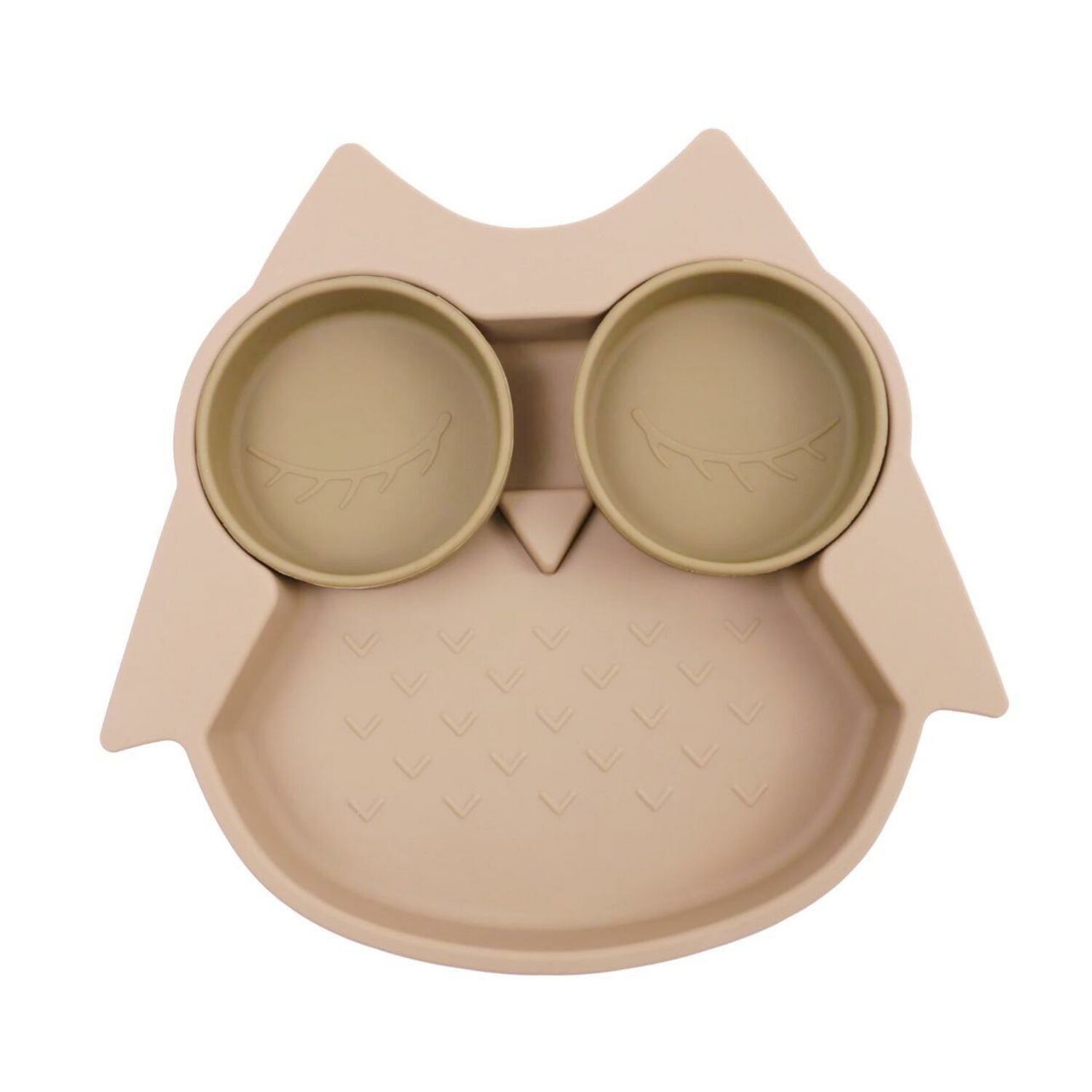 Buy wholesale Elia Sand Owl Compartmentalized Plate
