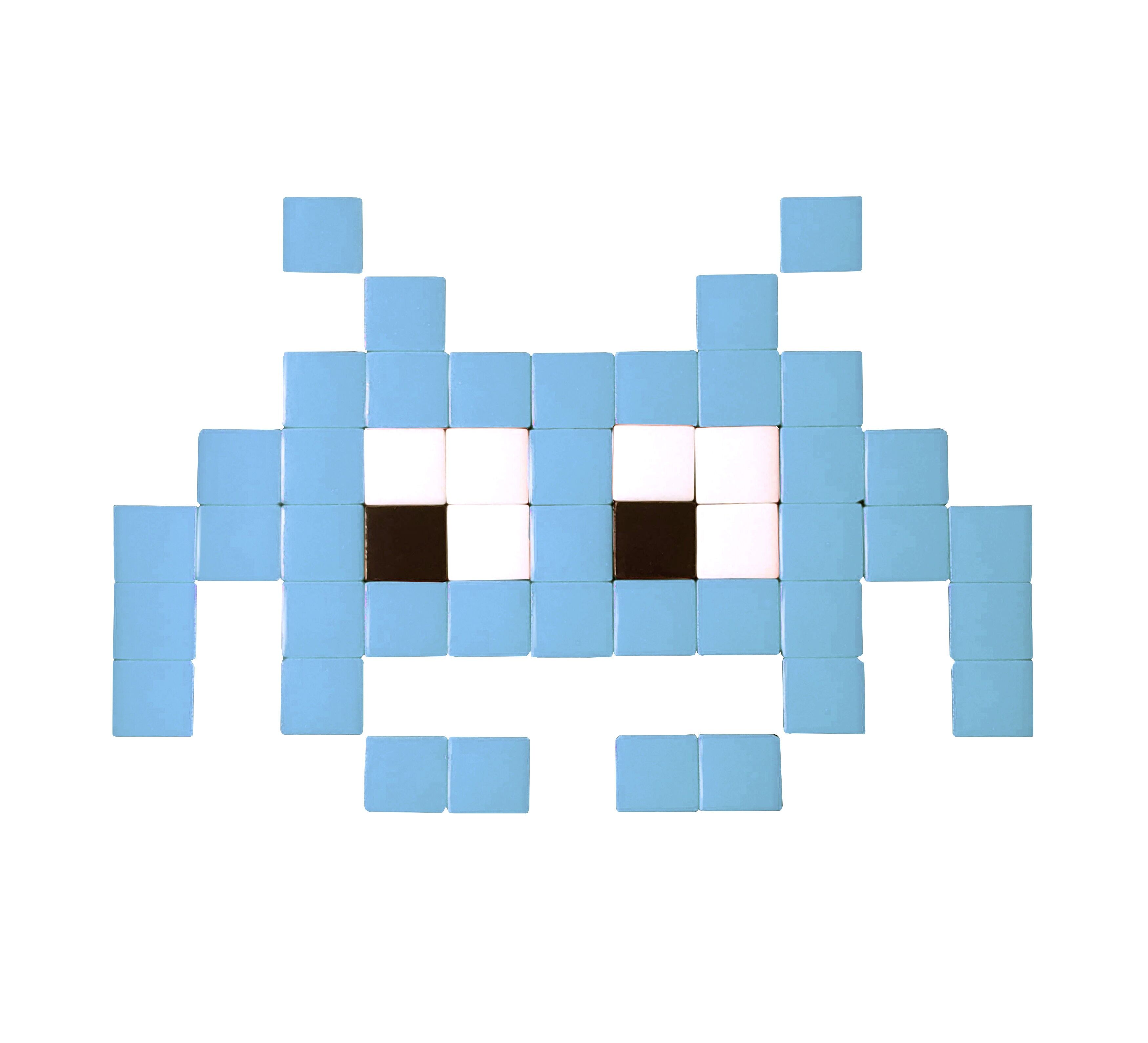 Buy wholesale Mosaic KIT MULTI-INVADERS 52 blue glass tiles 4 models to ...