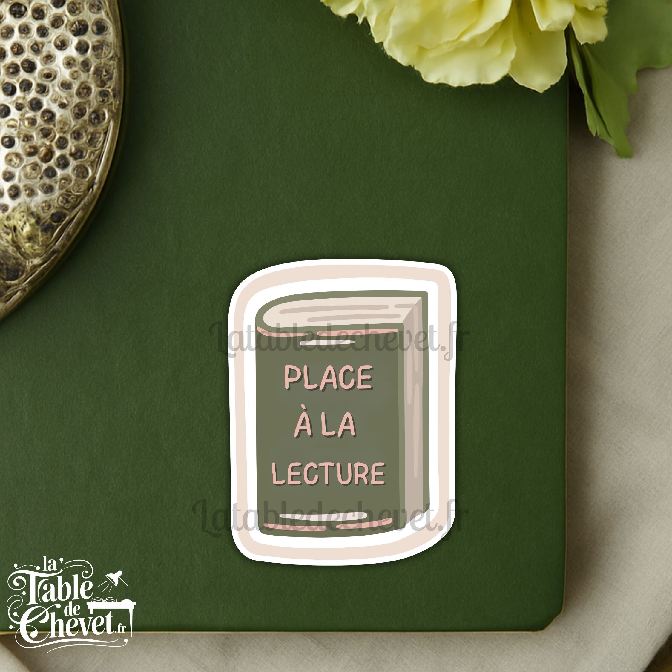 Buy wholesale Vinyl sticker, "Place à la lecture" sticker, perfect for ...