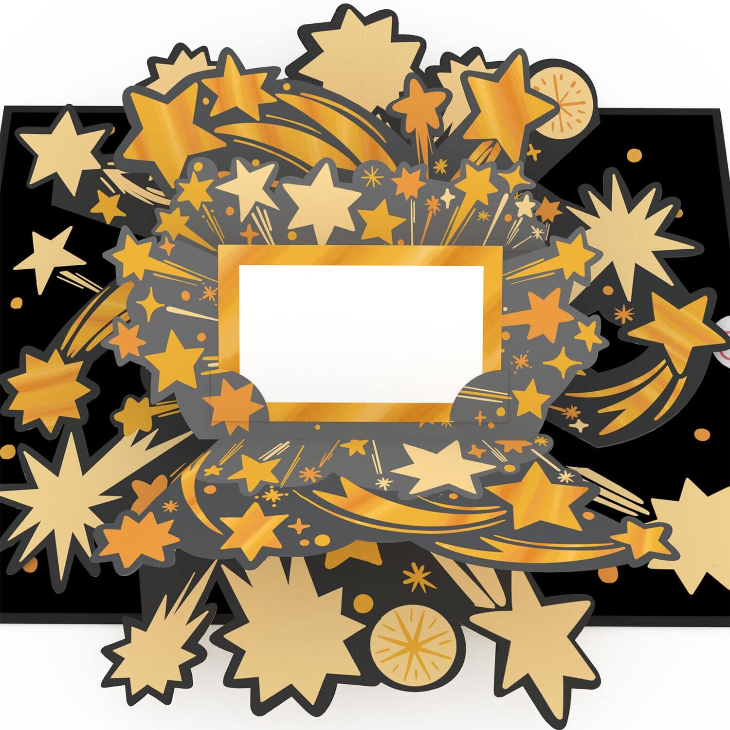 Achat Carte pop-up Golden Ticket en gros