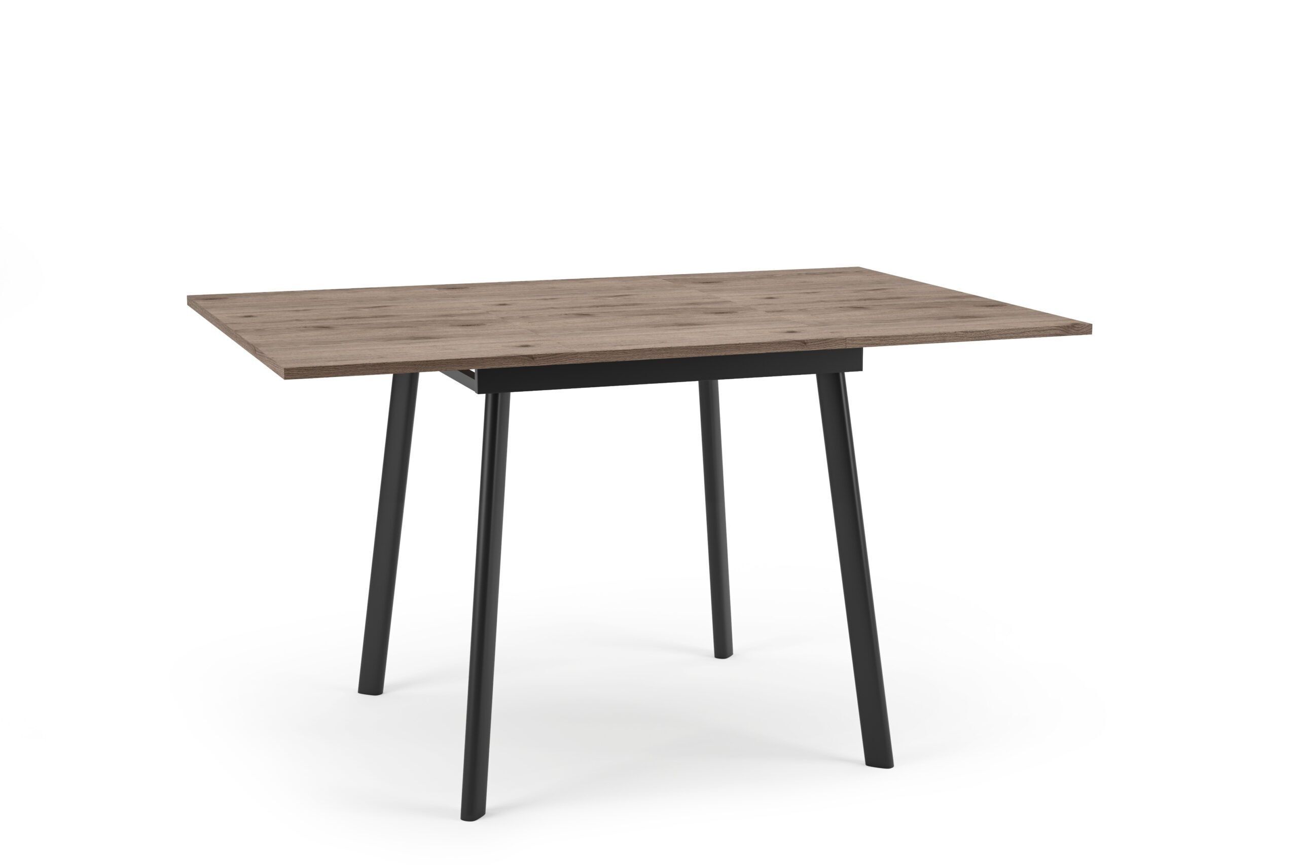Achat Table à manger ronde extensible Marsanne en chêne doré - 120-196 ...