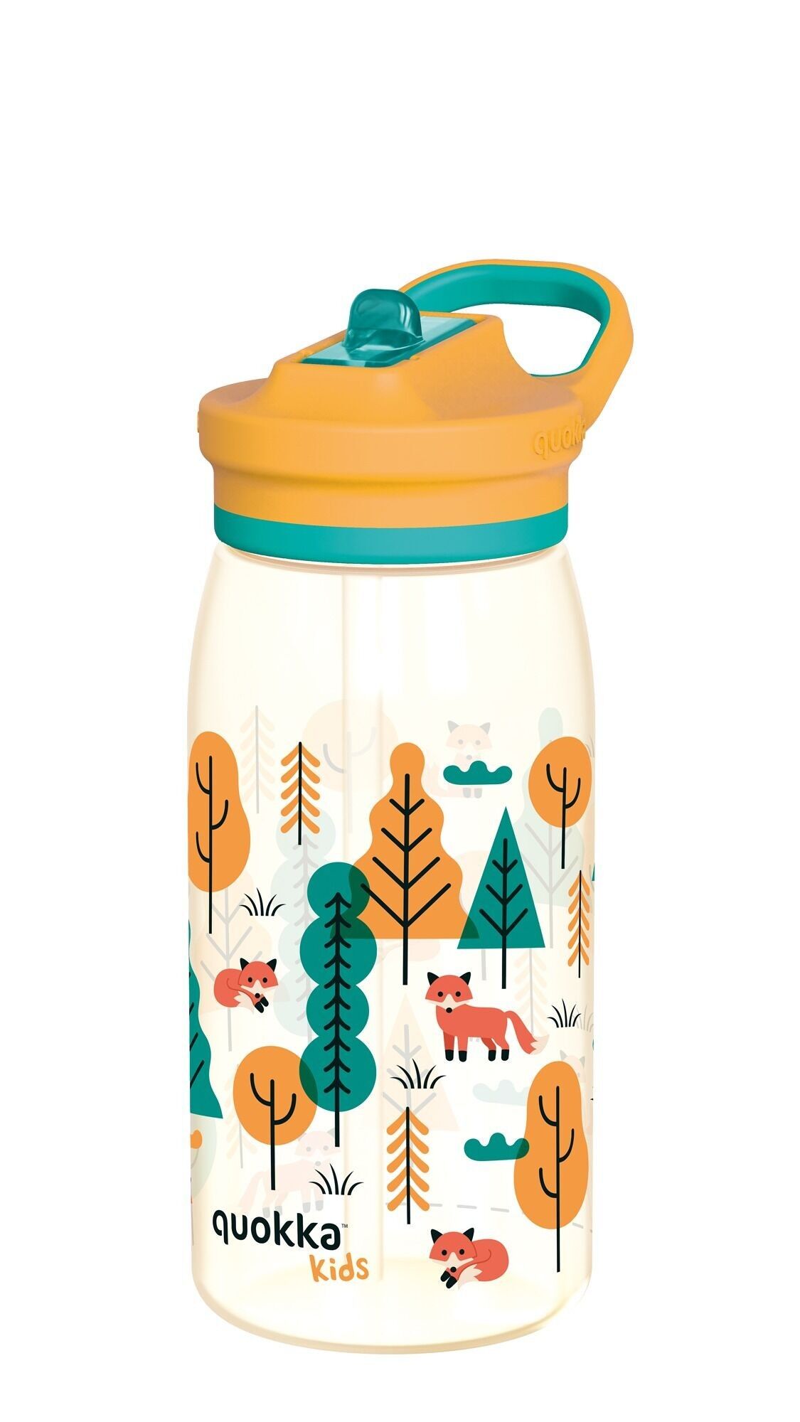 Buy wholesale QUOKKA KIDS ECOZEN BOTTLE WITH SIPPER GLOW FOREST 580 ML