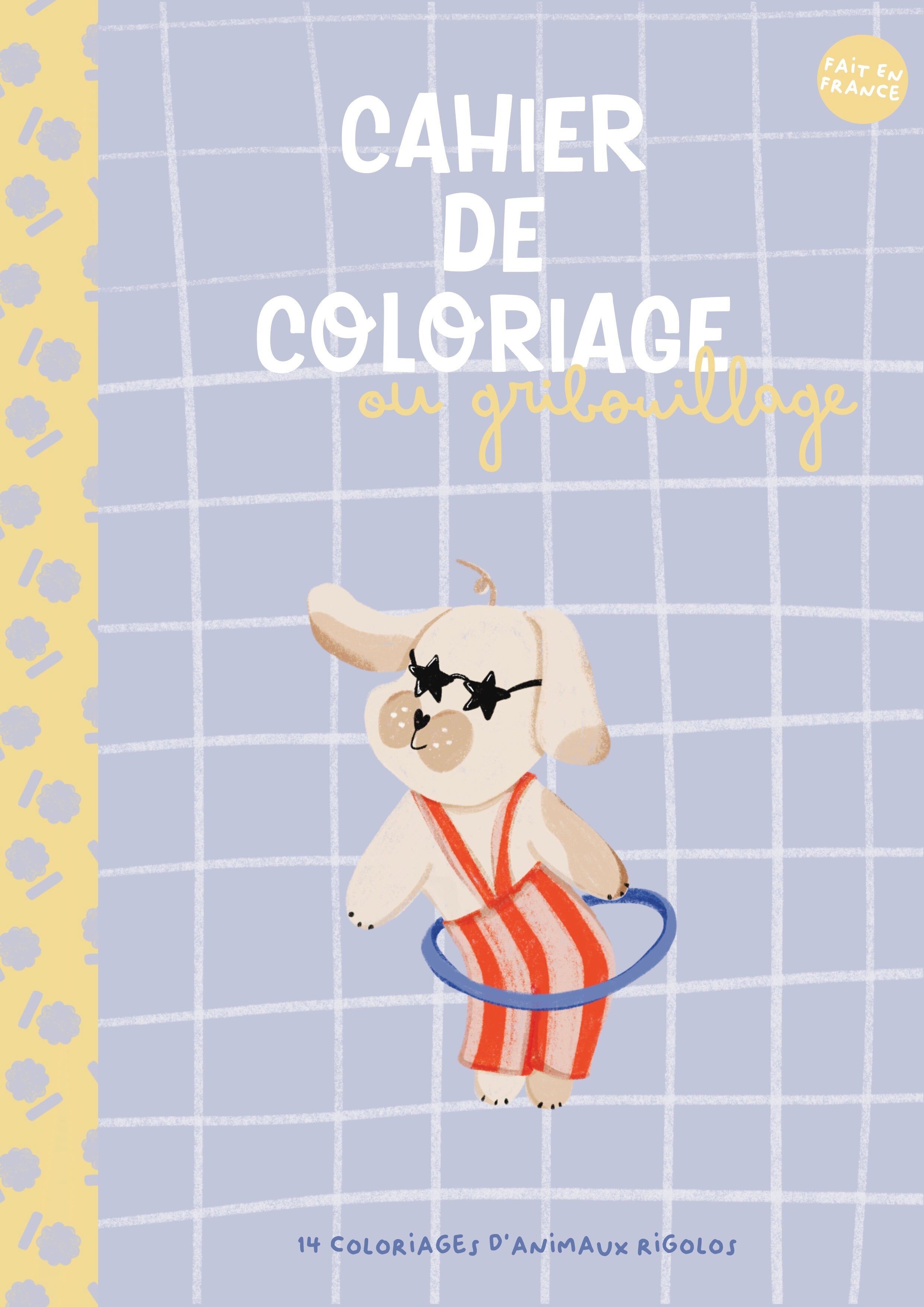 Achat Cahier de coloriage enfant - Animaux rigolos -pour dessiner et ...