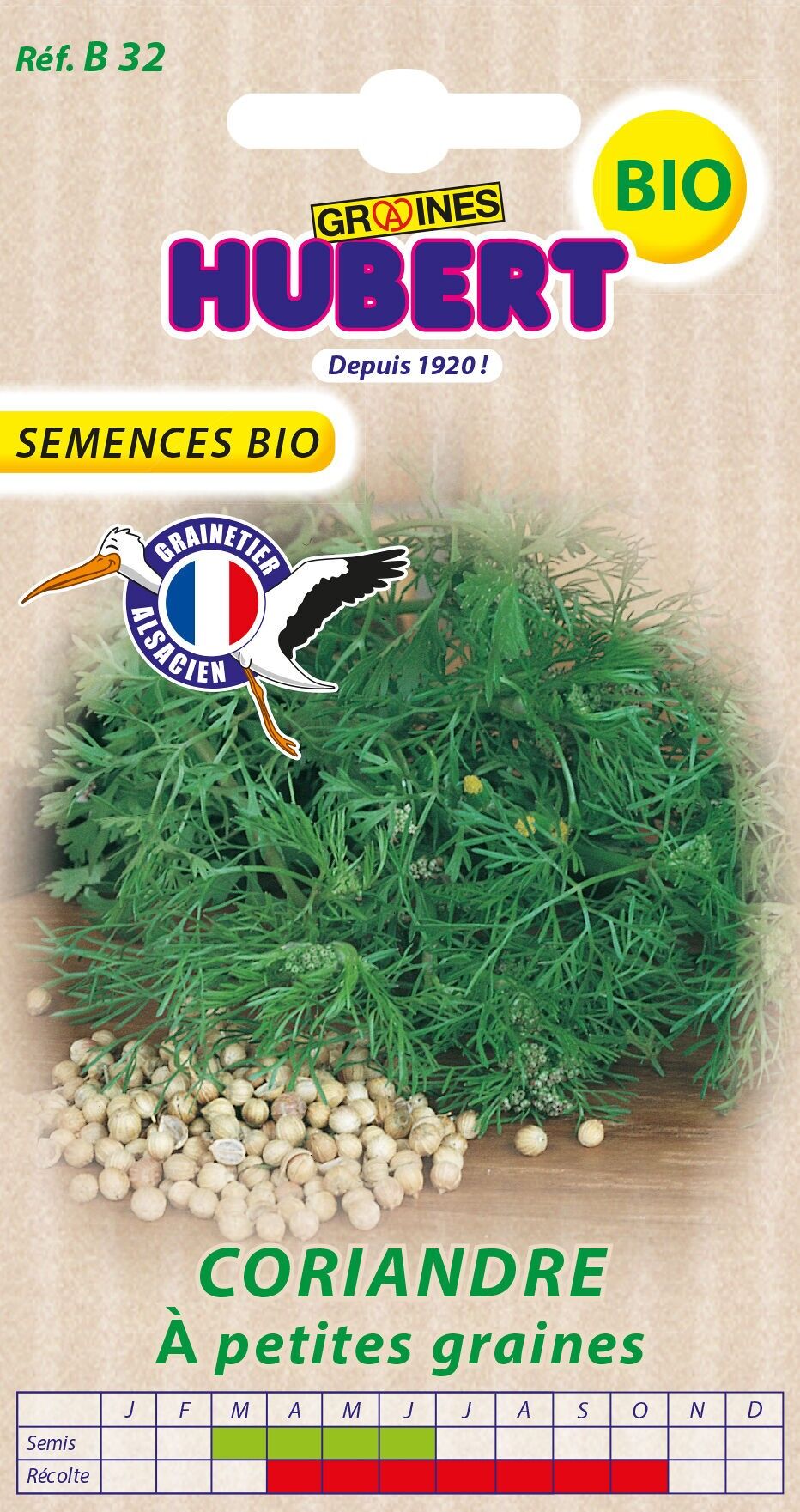 Buy wholesale Organic Small Coriander Seeds - 2 Gram Bag