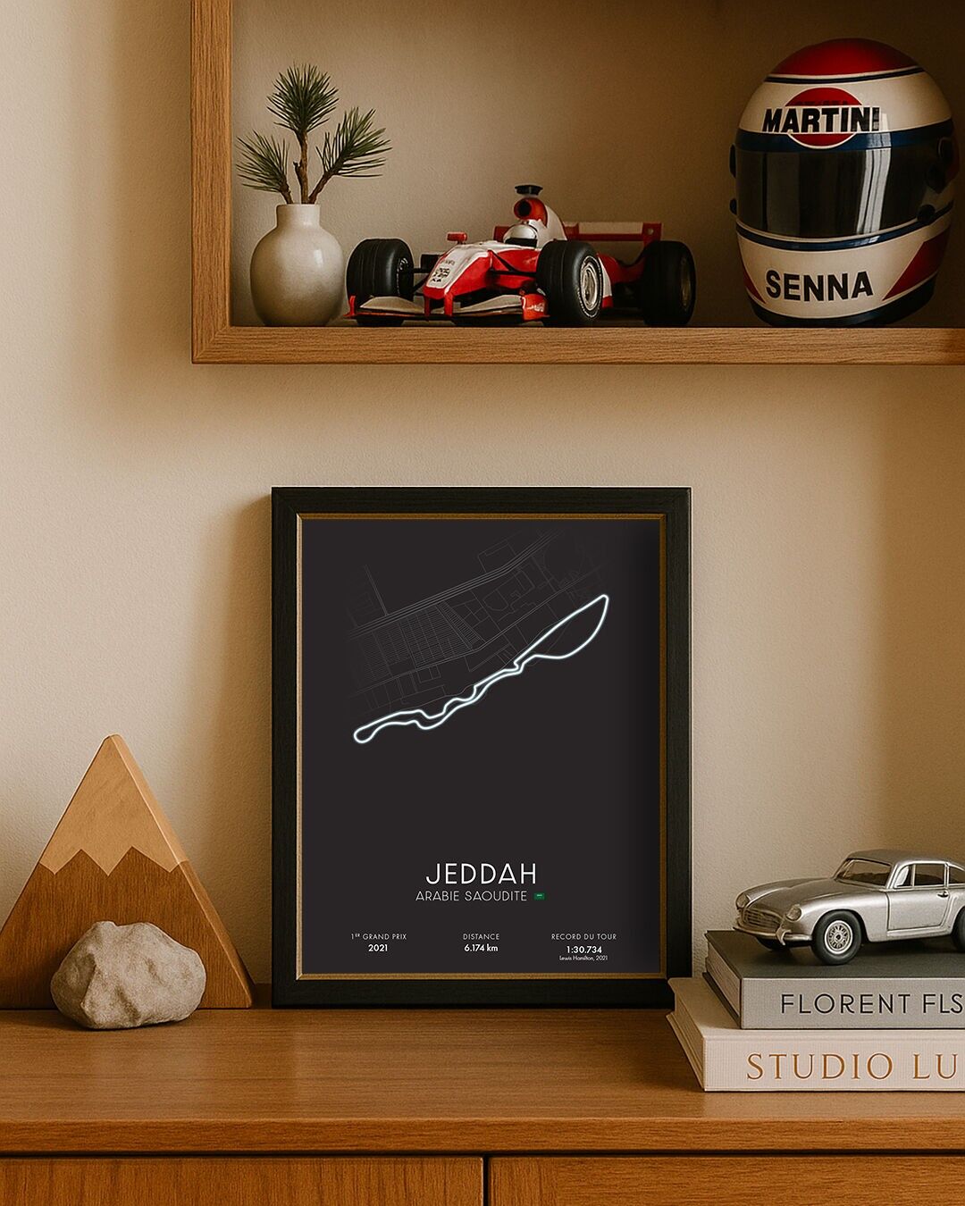 Buy wholesale Jeddah Circuit Poster Black 21x30 cm