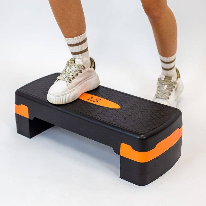 Achat Stepper d'exercice 3 marches avec surface antidérapante - orange ...