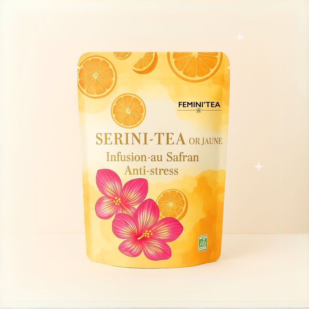 Achat SERINI-TEA Infusion Bio Sans Théine au Safran, Orange et Fruit de ...