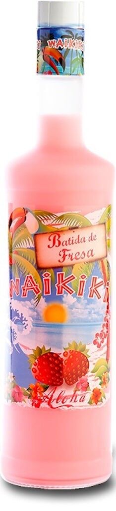 Buy wholesale “ Waikiki Batida de Fresa“ strawberry liqueur with cream ...