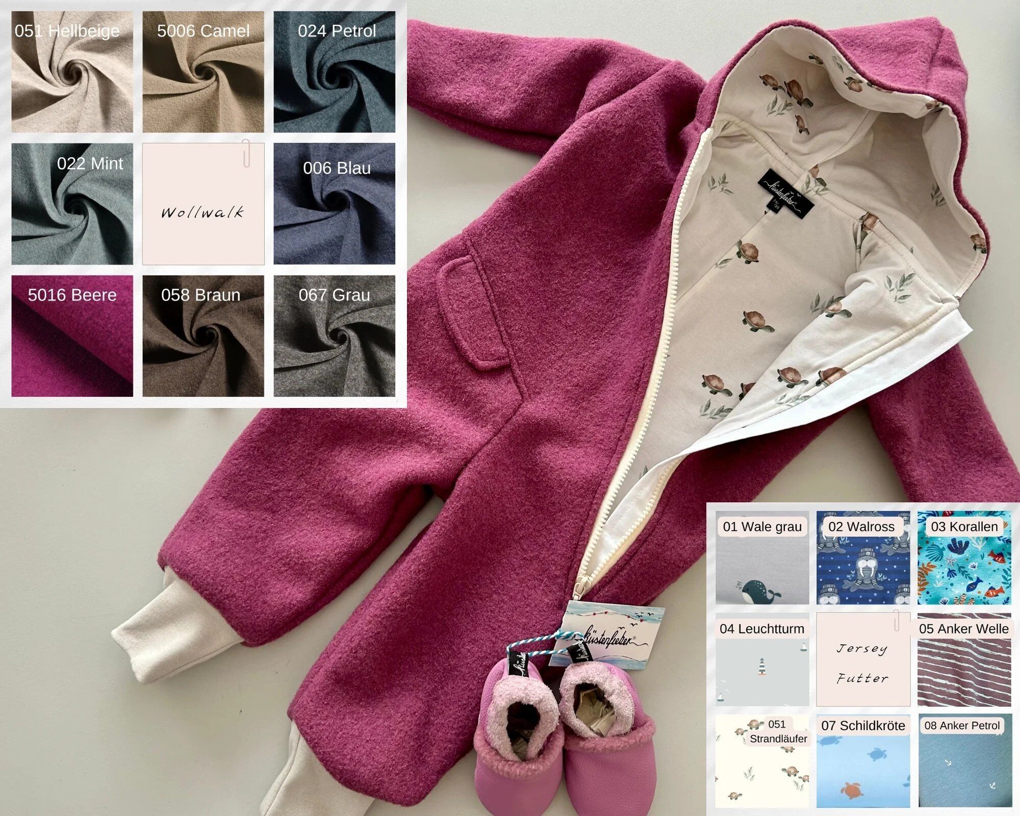 Buy wholesale Walk overall, walk suit “Wunschkind” – individually ...