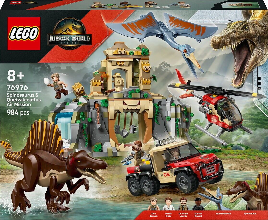 Kaufen Sie Lego 76976 Jurassic World Spinosaurus Und Quetzalcoatlus