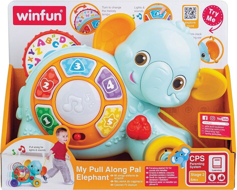 Buy wholesale Rolling elephant with sound and light activities