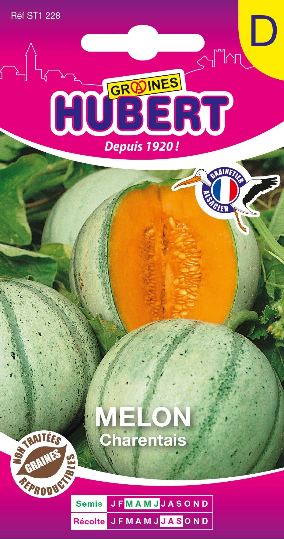 Achat Melon Charentais - Sachet de 25 Graines en gros