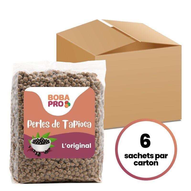 Achat Perles de Tapioca (carton de 6 sachet 3kg) en gros