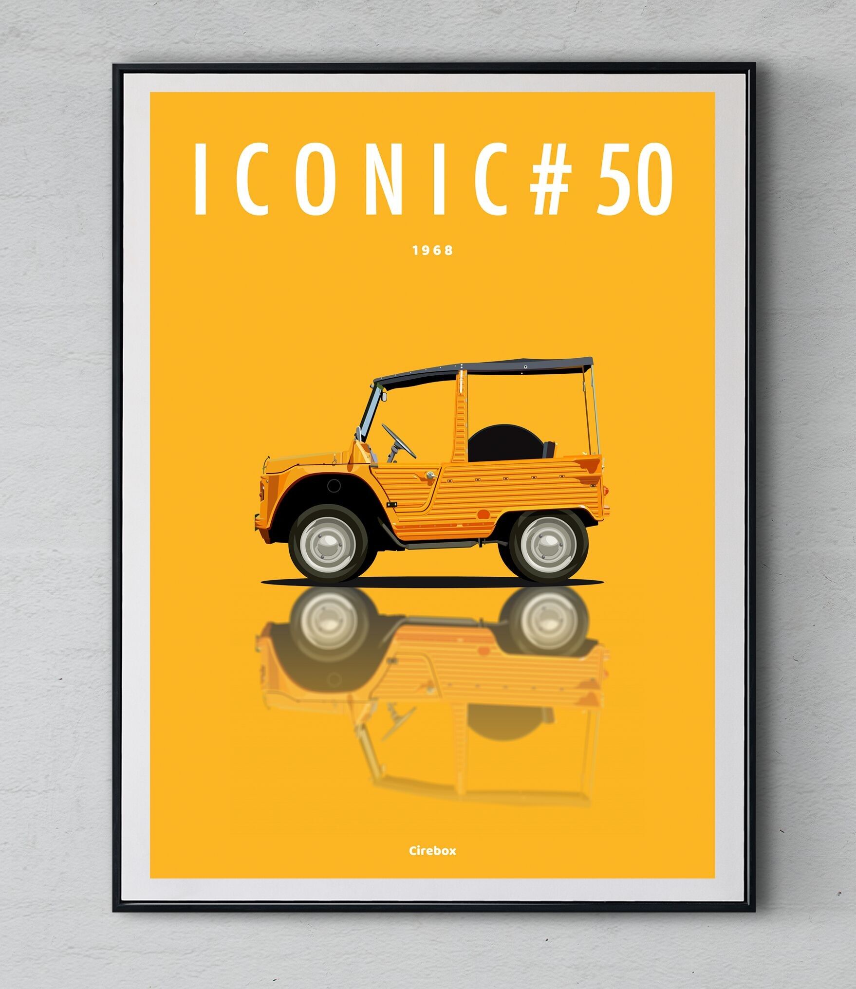Buy wholesale ICONIC CITROEN Méhari poster