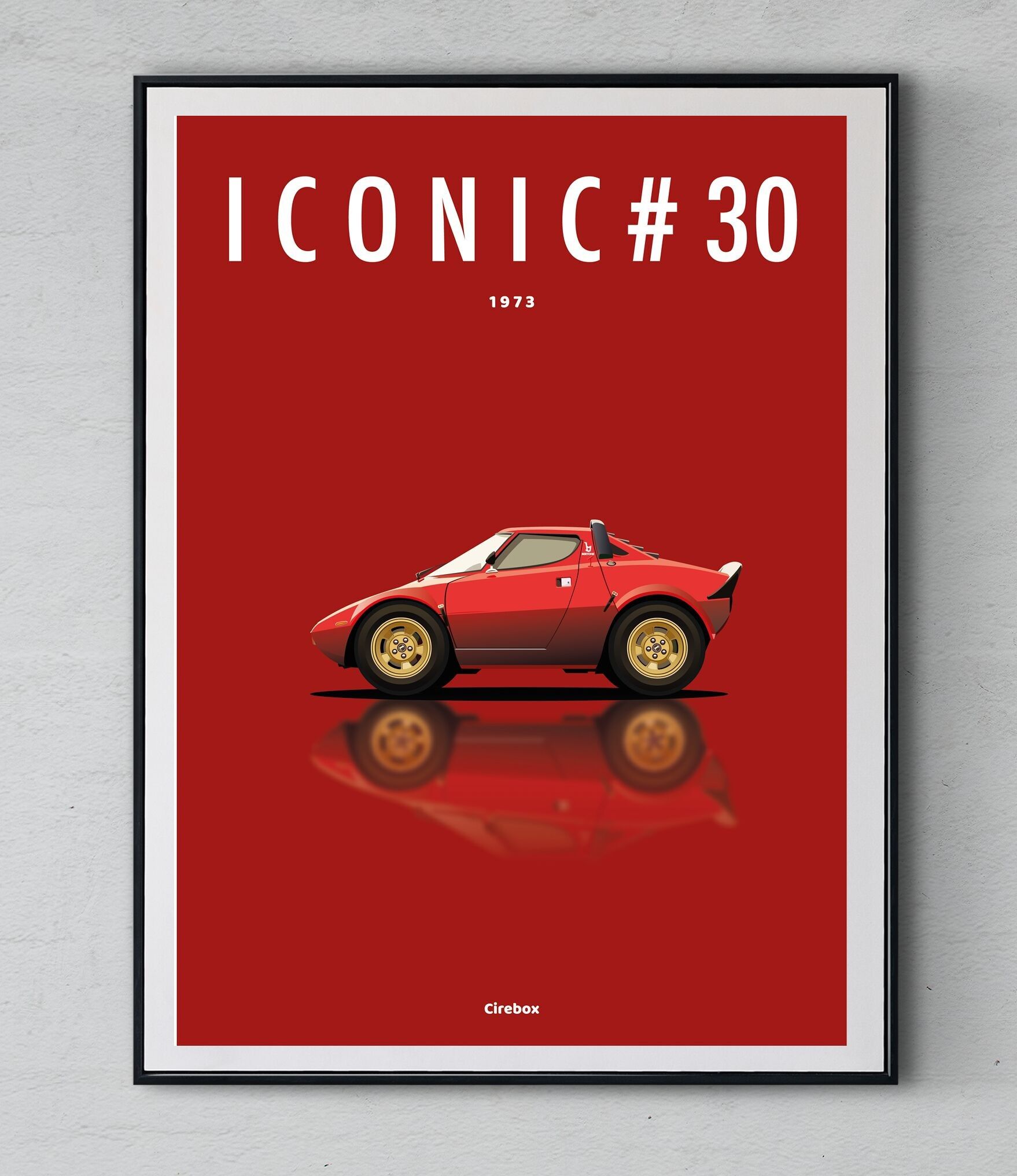 Buy wholesale ICONIC LANCIA STRATOS poster