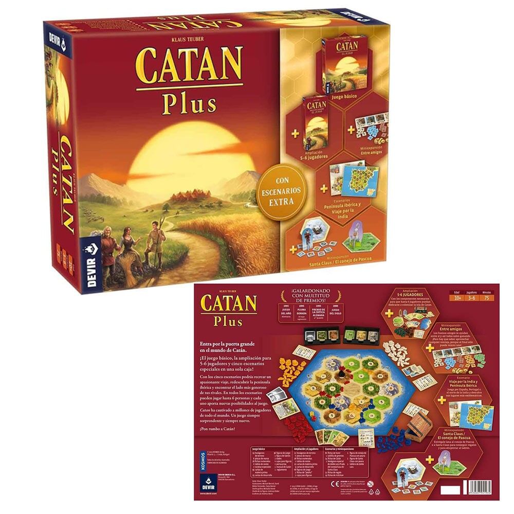 Buy wholesale Catan Plus 2025 Edition - Spanish