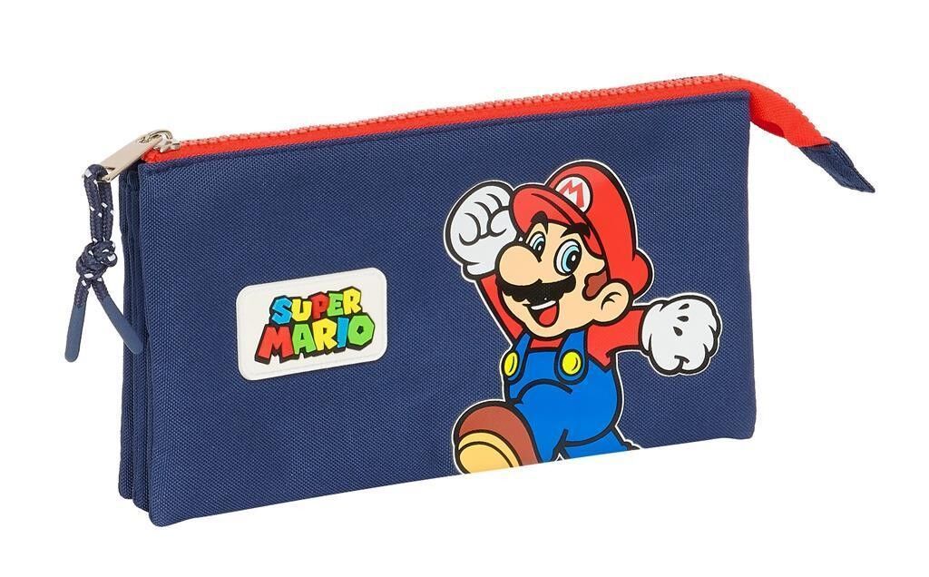 Achat Safta Super Mario World - trousse à crayons à 3 compartiments ...