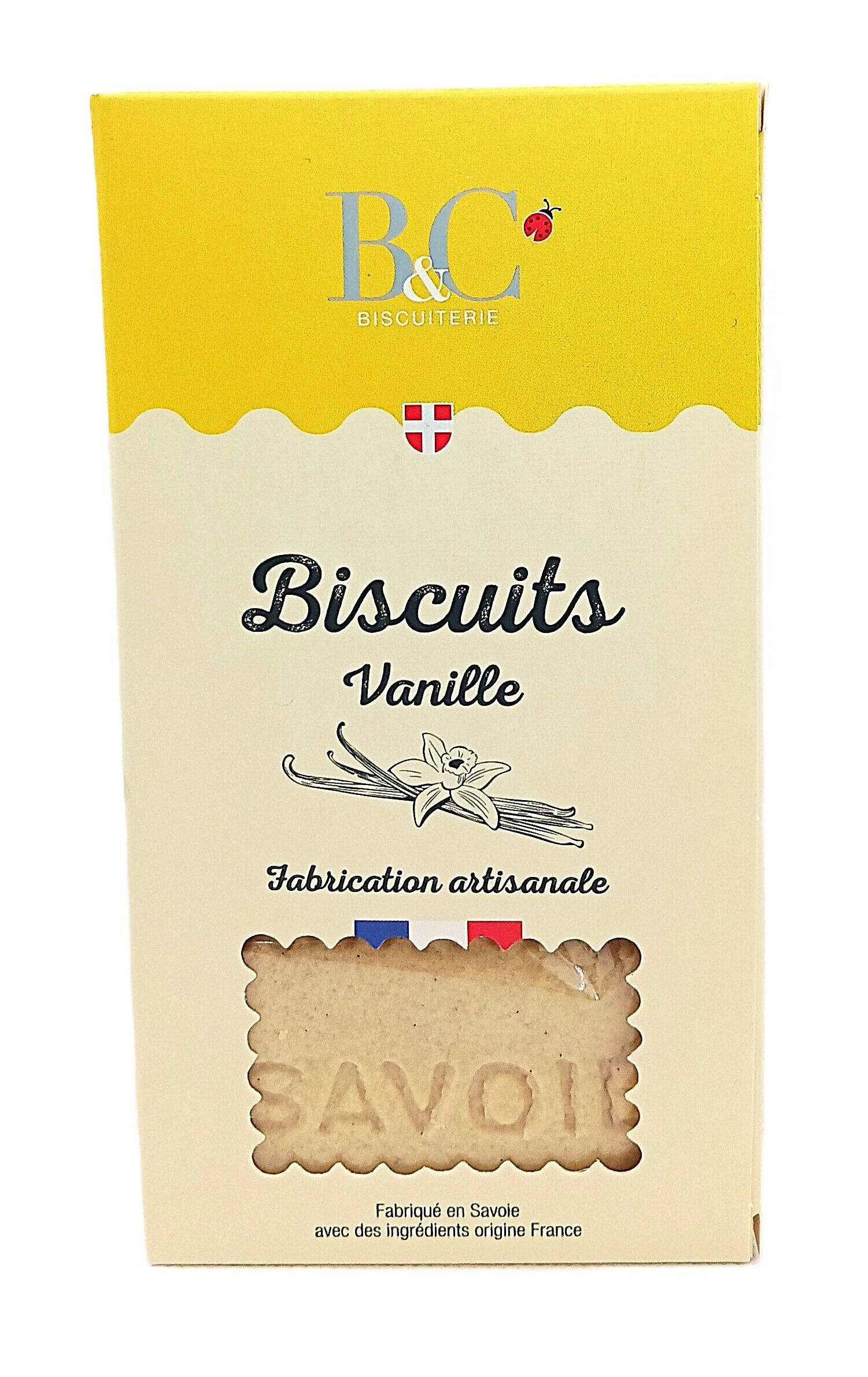 Achat Biscuits vanille 160g en gros