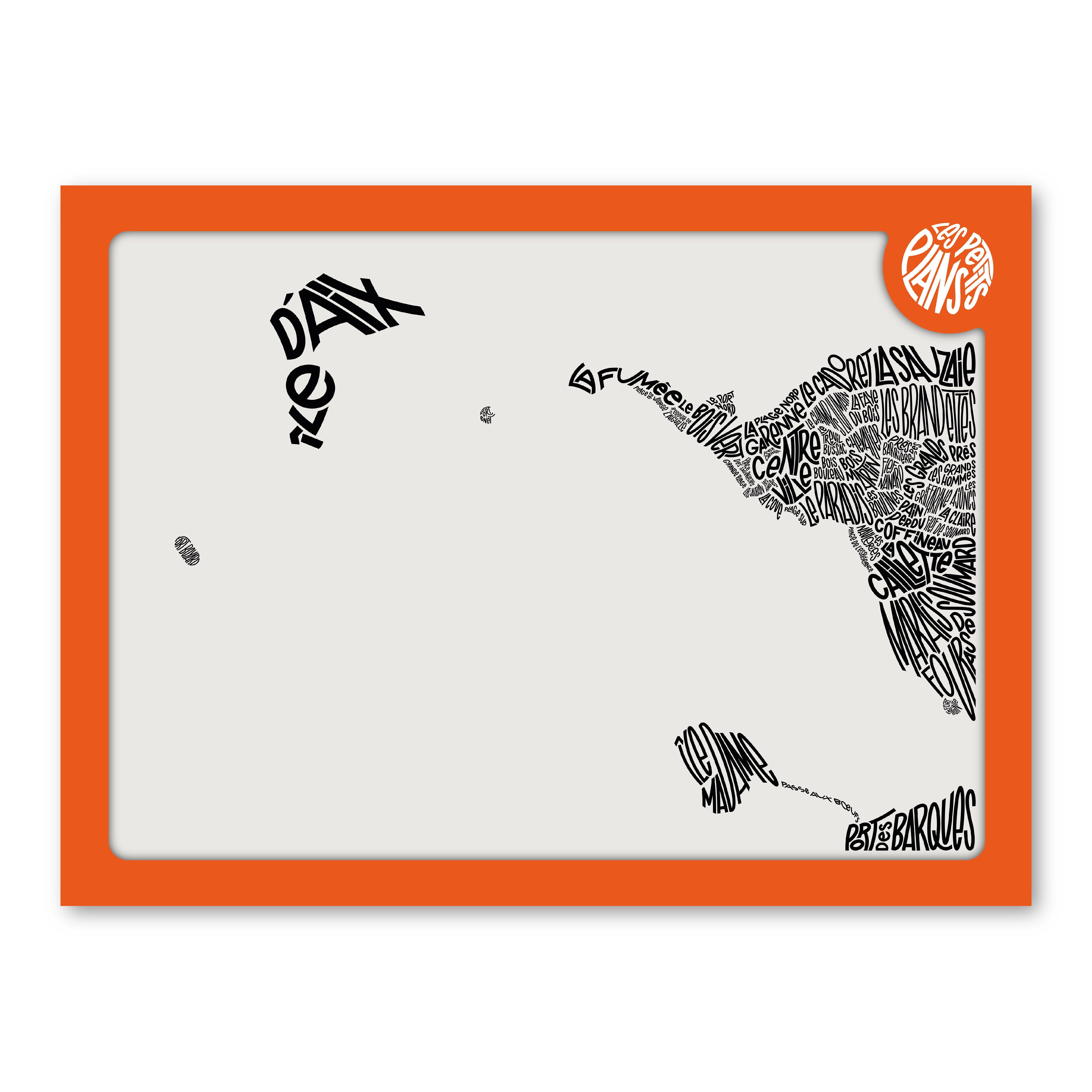 Buy wholesale Poster FOURAS, ISLAND OF AIX & FORT BOYARD