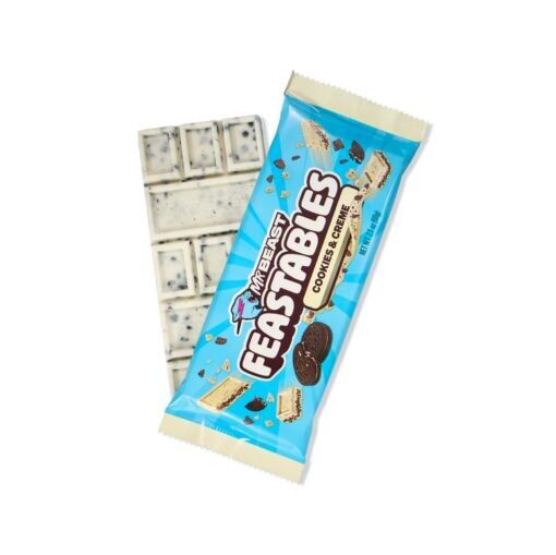 Buy wholesale Mr.Beast Feastables Cookies & Creme Chocolate Bar 10x60g