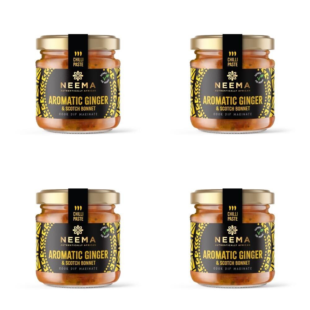 Buy wholesale Neema Aromatic Ginger & Scotch Bonnet Chilli Paste - 106g